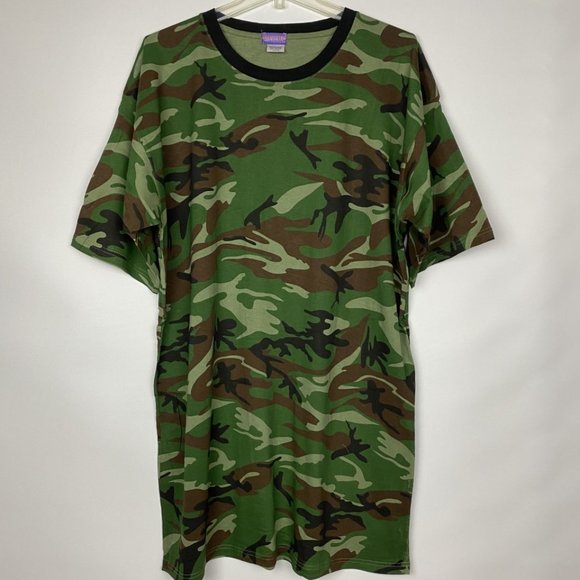 USA Master | Shirts | Usa Master Green Camouflage Camo Army T Shirt 5xl ...